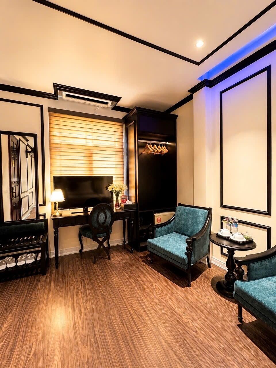 Quarto Duplo Executivo | Minibar, secretária, quartos insonorizados, Wi-fi grátis 