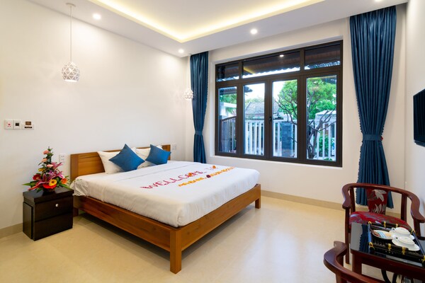 Twin Room With Balcony- An Bang Scent Homestay - Hội An