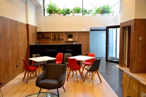 Sala de estar do lobby