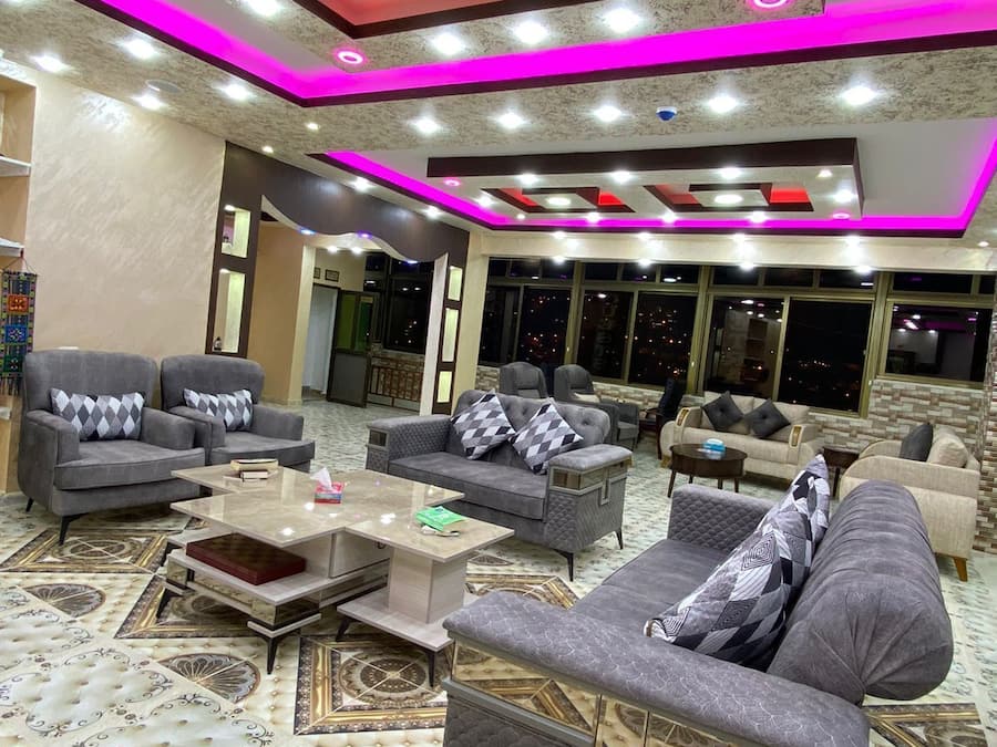 Sala de estar do lobby