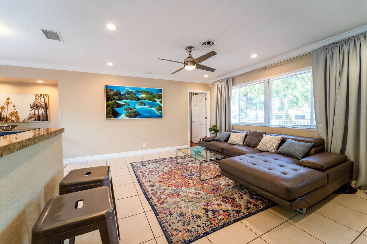 "Palm Estate" - Spacious 3 Bed, 3 Bath, 2 Story Single Family Home With Pool - Surfside, FL