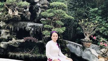 Vista para o campo desde o alojamento