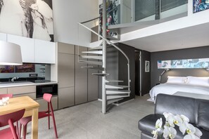 Loft Premier | Sala | TV de ecrã plano 