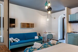 Suite-Estúdio Clássica | Cofre no quarto, Wi-fi grátis, roupa de cama fornecida
