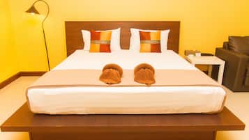 Quarto Duplo Standard | Cofre no quarto, cortinas/cortinados opacos, Wi-fi grátis