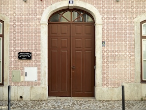 Entrada do alojamento
