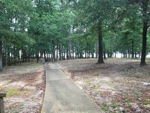 Waterfront Vacation Home, Golf-Fish-Swim, Sleeps 12 in Wooded Resort ...