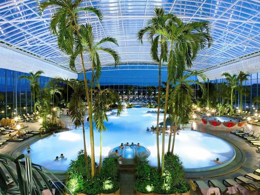 Vista para o campo desde o alojamento