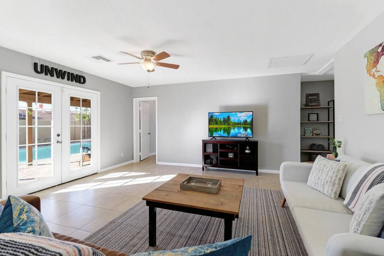 Old Town Open Floor Plan-king Bed, Heated Private Pool Firepit/yard, Pool Table! - Scottsdale, AZ