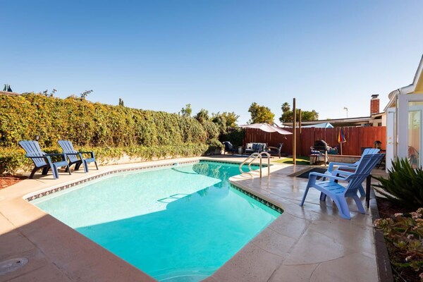 Glam Getaway Poolhouse Heated - Torrey Hills - San Diego