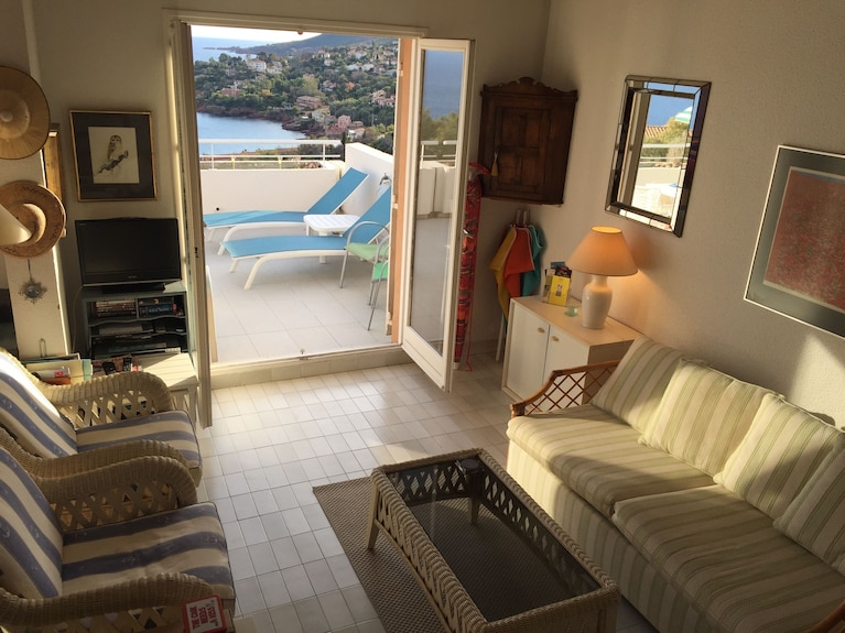 Maisonette Près De Theoule-sur-mer Avec De Jolies Vues Sur La Mer - Plage de Théoule-sur-Mer