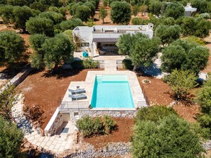 Piscina externa sazonal