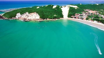 Vista para o campo desde o alojamento