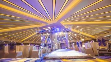 Área interna para casamento