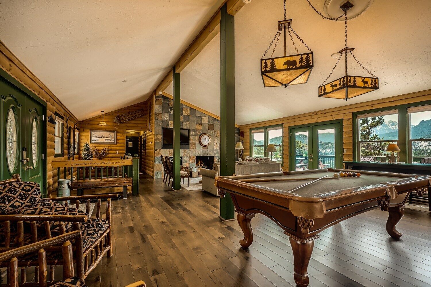 Mtn Views Of Longs And Rmnp Peaks, Gas Firepit, Htub, Billiards, Indoor Bbcourt - Estes Park, CO