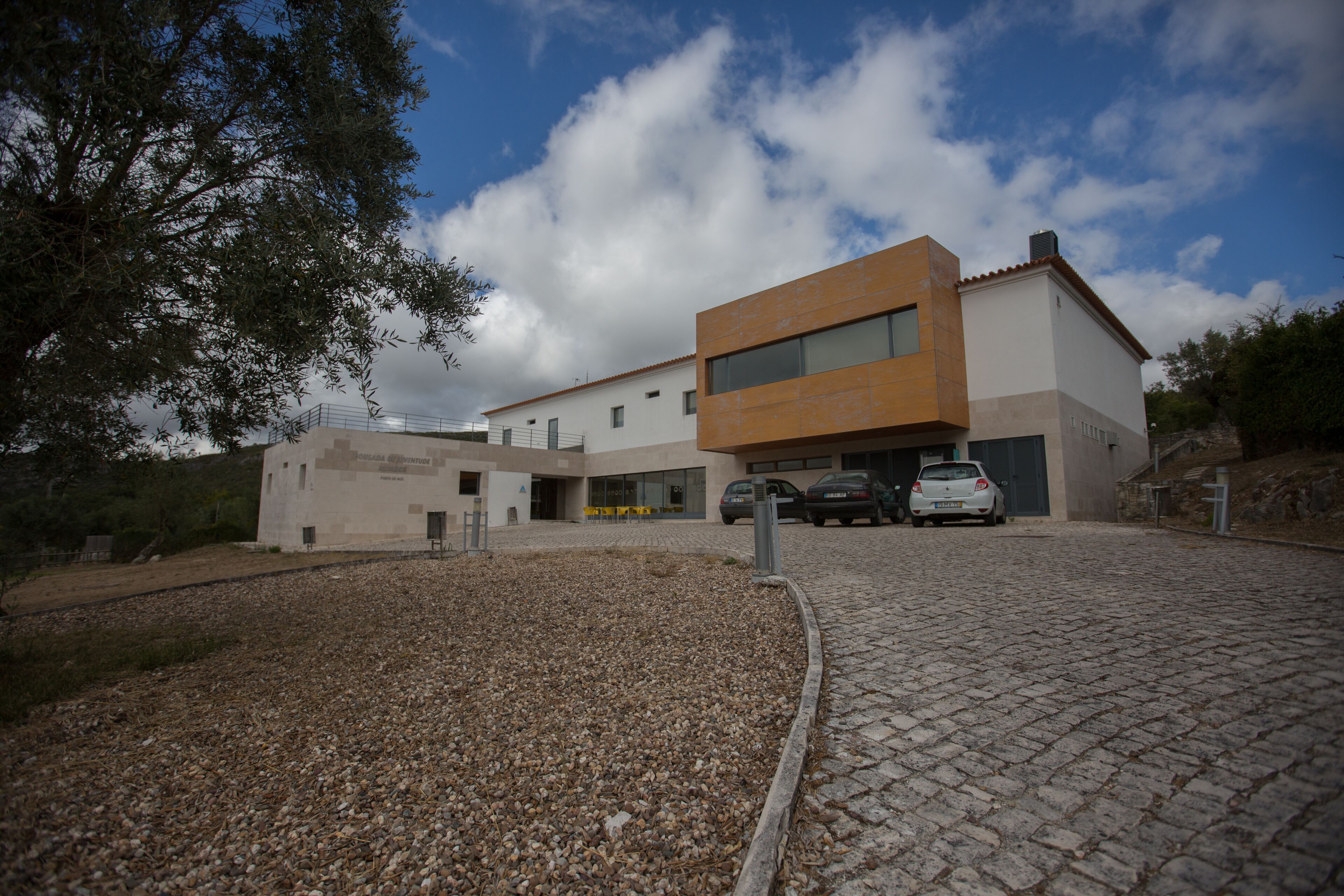 Entrada do alojamento