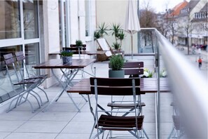 Terraço no piso superior