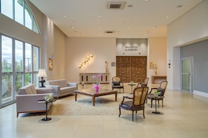 Sala de estar do lobby