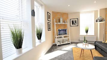 Apartamento, 1 quarto | Sala | Smart TV, Netflix