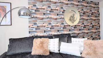 Apartamento, 1 quarto | Lençóis de algodão egípcio, roupa de alta qualidade