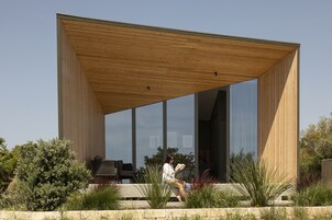 Suíte design, vista para o mar | Terraço/pátio