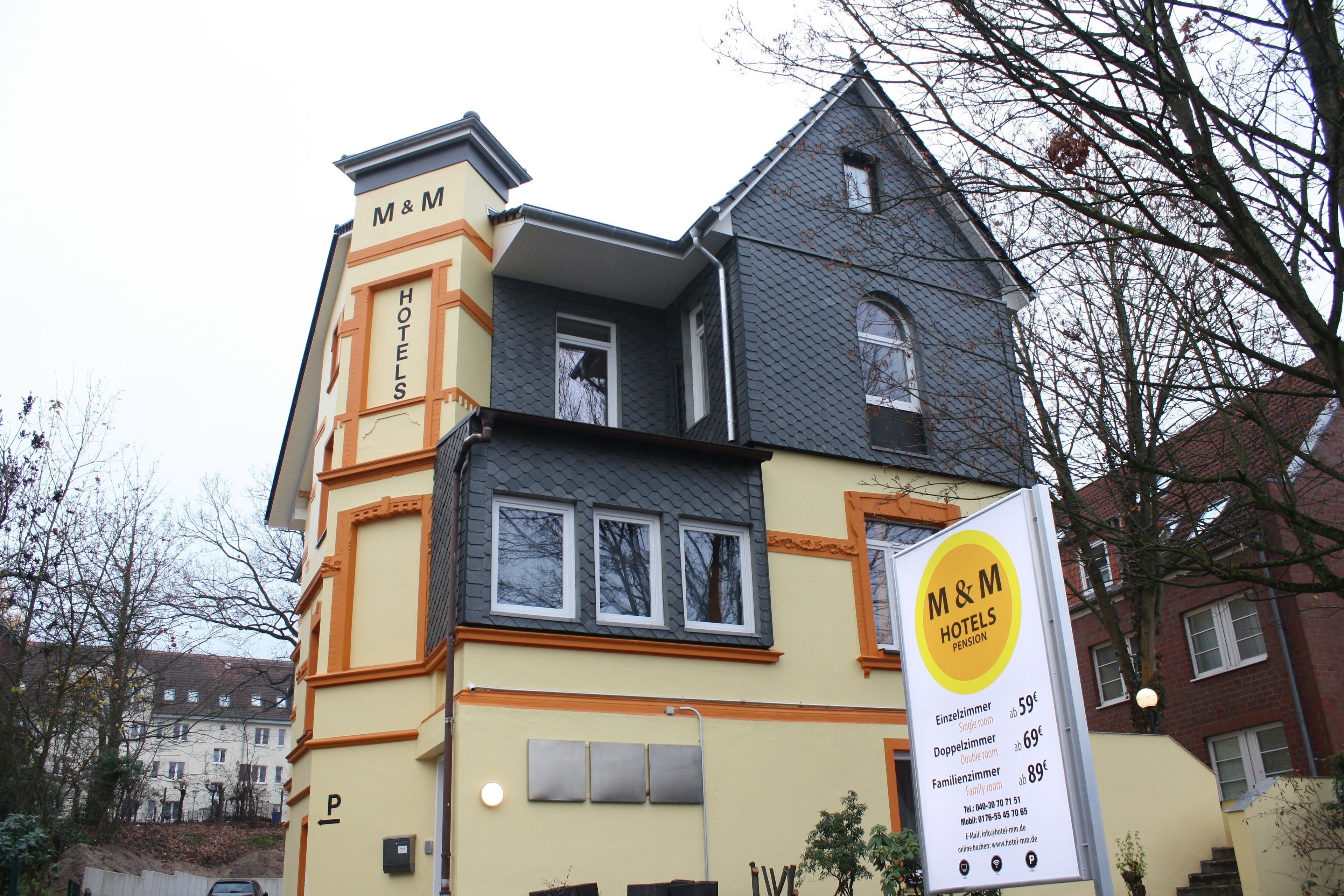 Fachada do alojamento