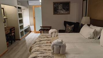 Dúplex Executivo | 2 quartos, roupa de alta qualidade, cofre no quarto