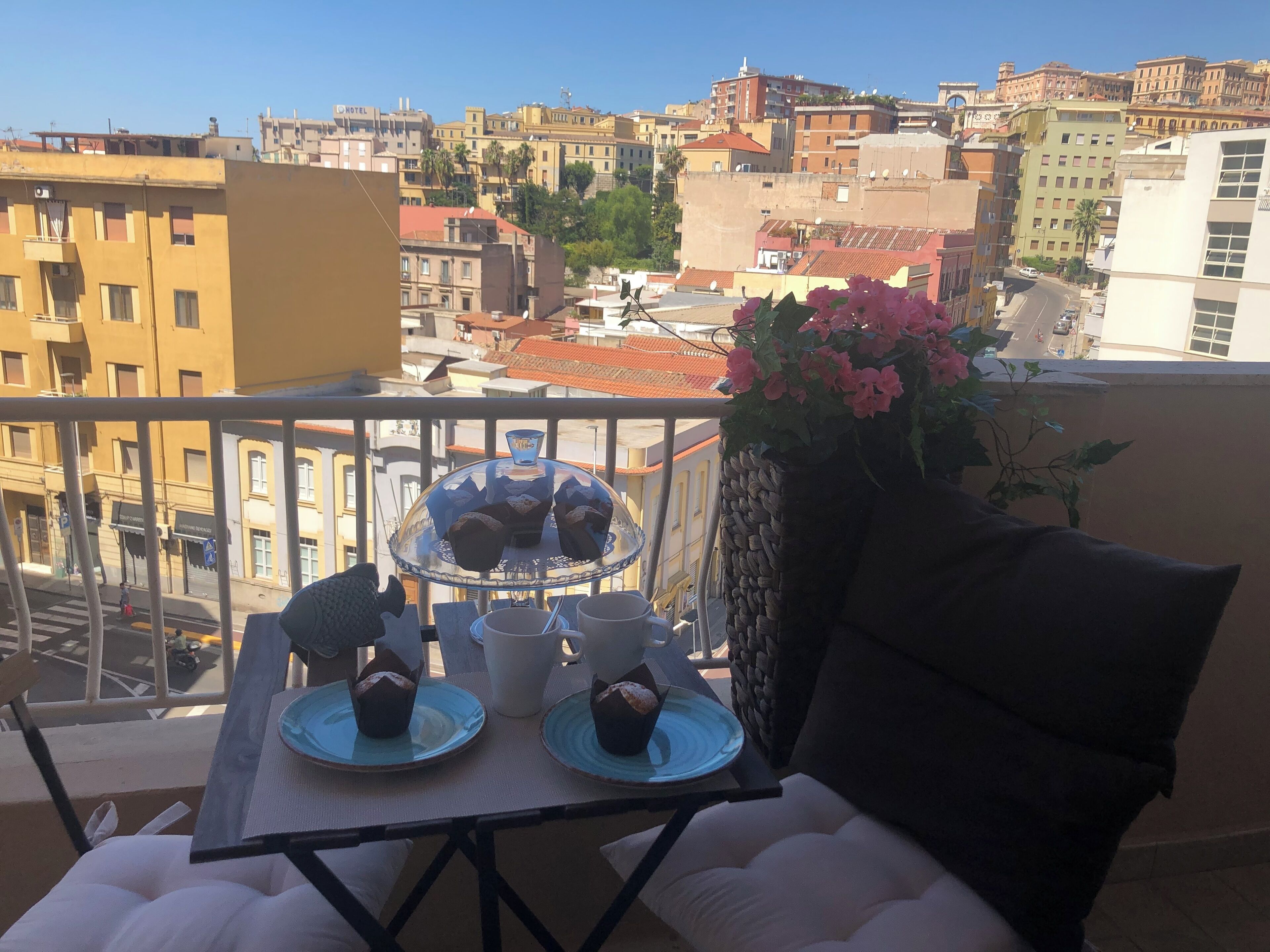 Suite 2, Cagliari Magica, vista panoramica | Terraço/pátio interior