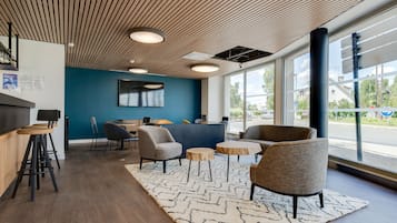 Sala de estar do lobby