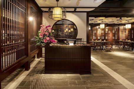 Café da manhã, almoço e jantar; culinária internacional . Jazz Hotel Penang