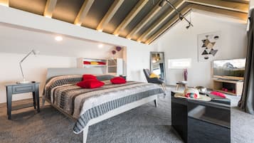 Dúplex, 1 quarto | 1 quarto, Wi-fi grátis, roupa de cama fornecida