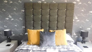 Lençóis de algodão egípcio, com decoração personalizada