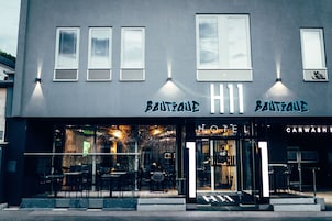 Entrada do alojamento