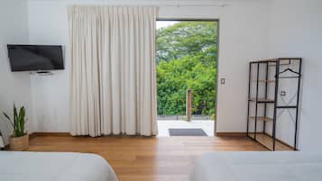 Double Room with Garden View | Lençóis italianos Frette, roupa de alta qualidade