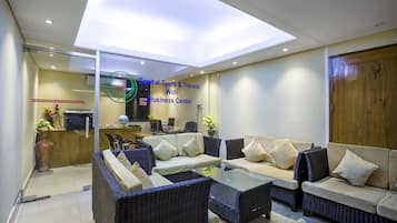 Sala de estar do lobby