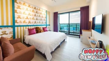 Quarto Quádruplo Standard, 2 camas de casal, não fumadores | Quarto temático para crianças