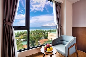 Quarto superior, vista para o oceano | Vista do quarto