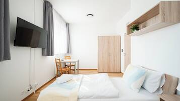 Quarto Twin Standard | 1 quarto, roupa hipoalergénica, secretária, cortinas/cortinados opacos
