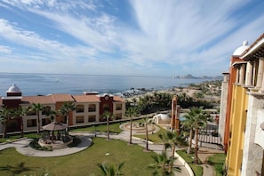 Vista para o resort
