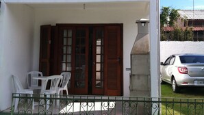 Entrada do alojamento