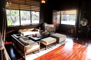 Sala de estar do lobby