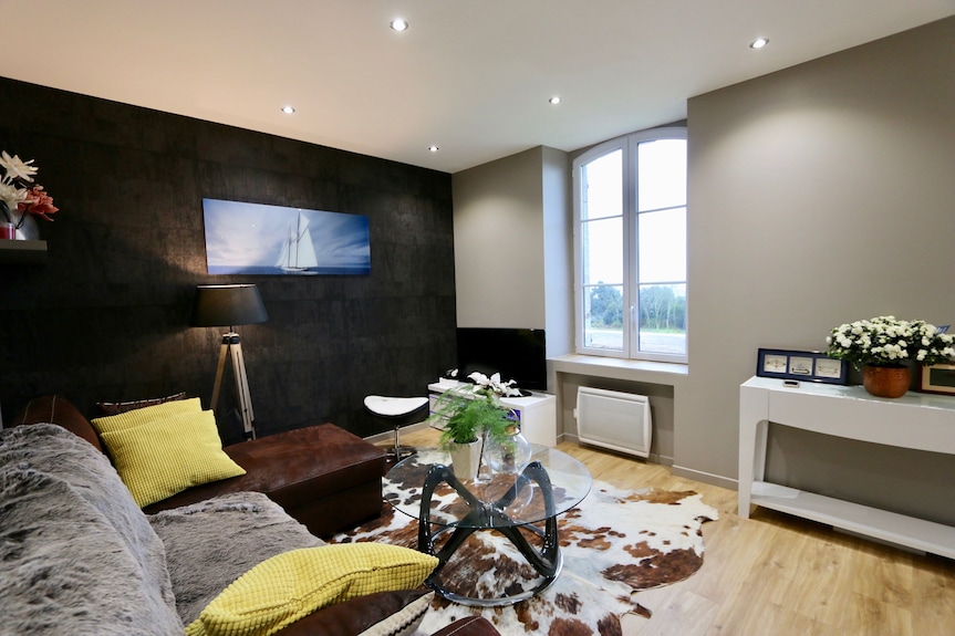 Appartement Spacieux Avec Vue De Mer Exceptionnelle Cancale - Cancale