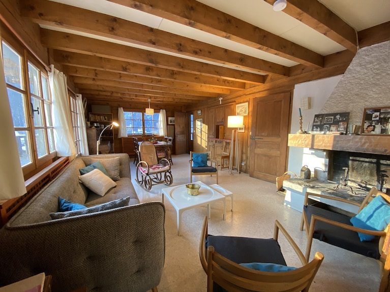 Grazioso Chalet In Legno Savoiardo, A 5 Minuti Dal Centro Del Paese, Terrazza Esposta A Sud - Hauteluce