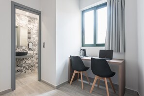 Quarto superior, vista para o pátio | 1 quarto, cofres nos quartos, individualmente decorados