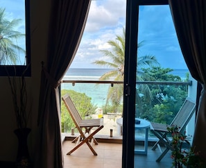Suite Premium, varanda, vista para o mar | Varanda