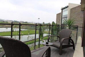 Quarto quádruplo elite, 2 camas de casal, para não fumantes | Vista do quarto