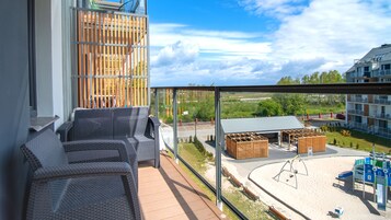 Apartamento Deluxe (10) | Vista do quarto