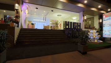 Entrada do alojamento