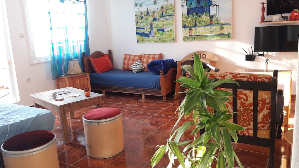 Bonito Apartamento En Terraza Para 3 Personas. - Esauira
