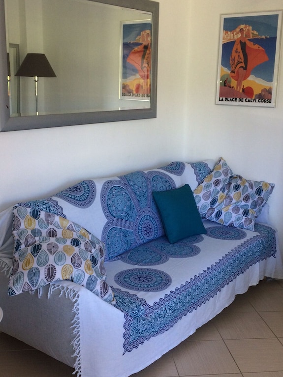 Appartement 1 Chambre Entièrement Rénové Dans Résidence Avec Piscine Commune - Belgodère